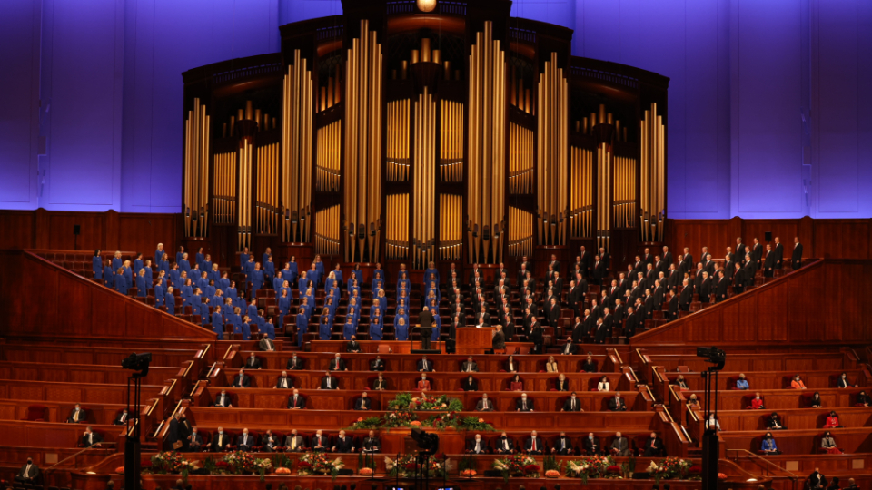 Saturday morning session of LDS General Conference preaches to come and ...